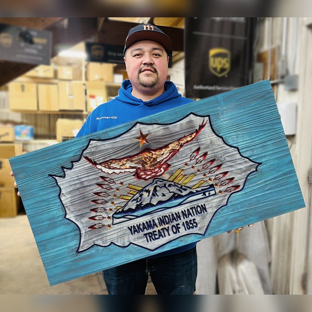 Wood Rez Flags | Cedar Sense Premium Saunas & Furniture