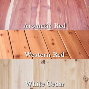 Choosing the Right Cedar: White Cedar vs Red Cedar?