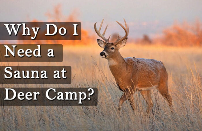 A Game Changer for Hunters: A Barrel Sauna at Deer Camp