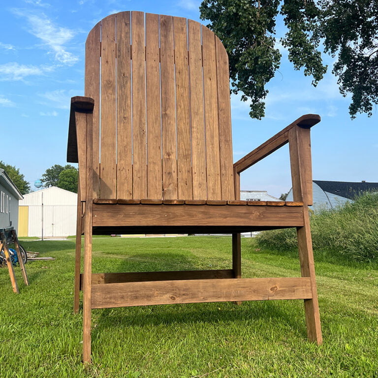 Giant Adirondack Chair | Custom Size and Material | 8ft. & 10ft. Sizes ...