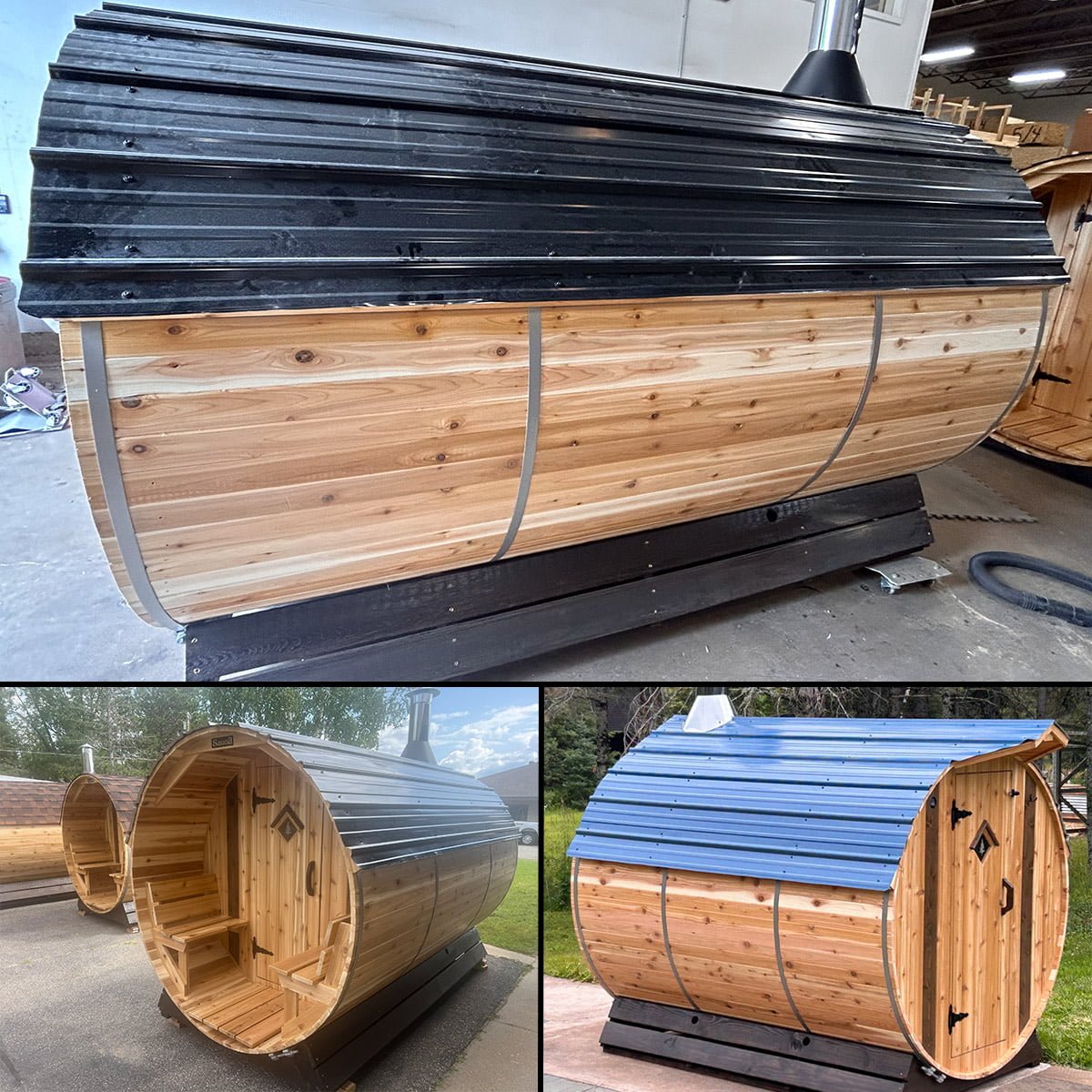 Best Home Sauna – 6 Person Cedar Barrel Sauna | Cedar Sense