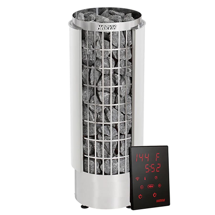 Harvia Cilindro Electric Sauna Heater with Controls | Wi-Fi Heater