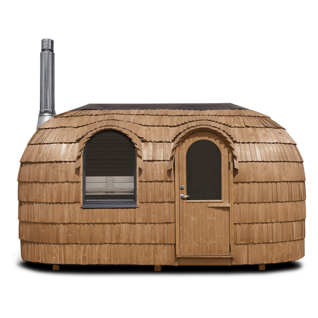 Electric Sauna | Handcrafted Double Outdoor Sauna with Wi-Fi